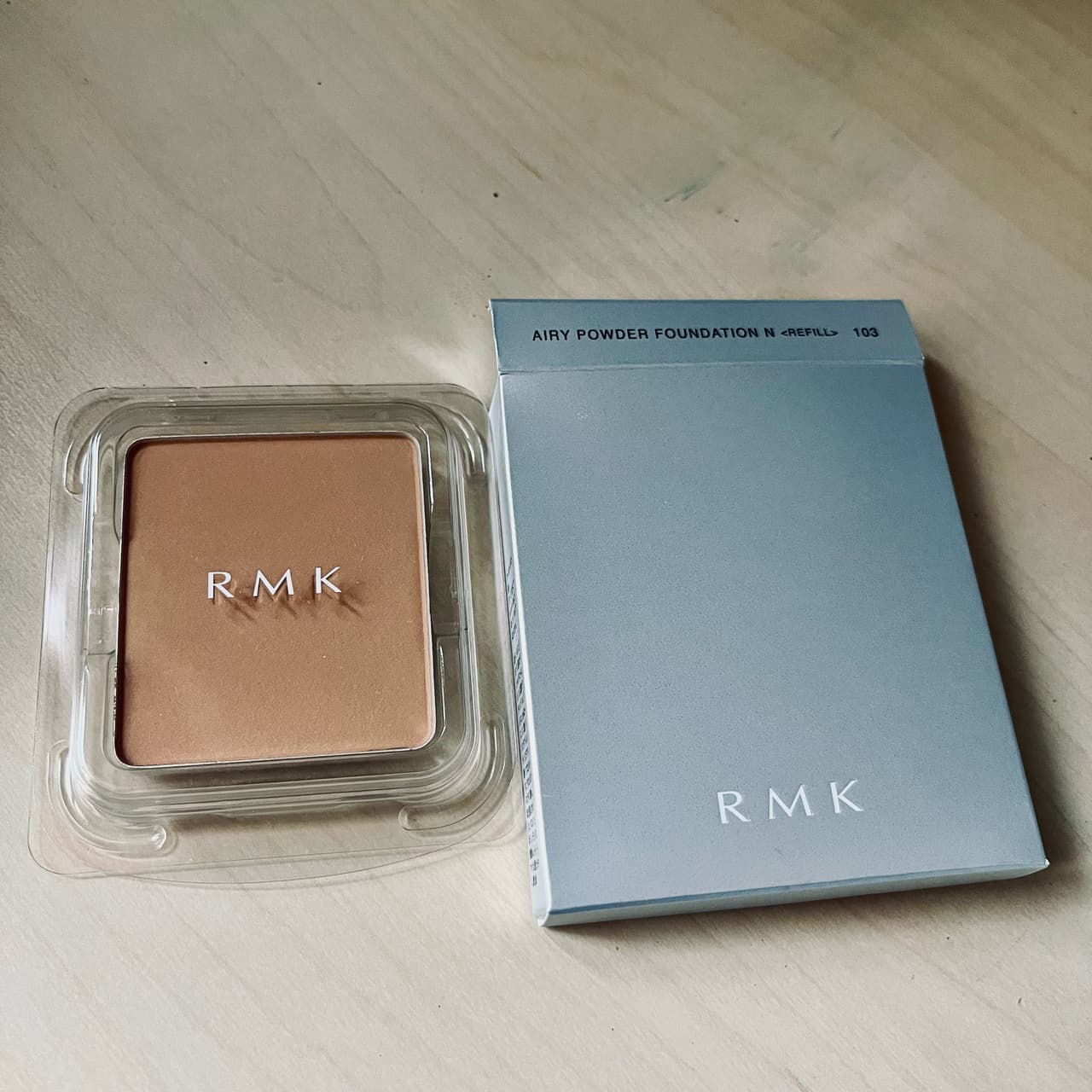 #我要賣 #我要賣 RMK輕柔空氣感粉餅 N (蕊) 103色號 - 二手交易板 | Dcard