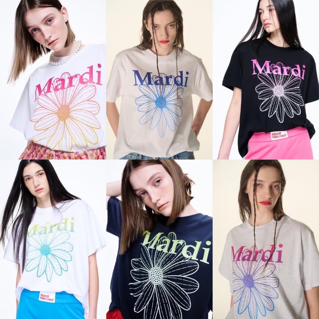 5款🇰🇷韓國人氣品牌MARDI MERCREDI必買分享 明星都在穿的小雛菊T，今年必收一件😍😍😍 - 姐妹淘～ (@beauty_life ...