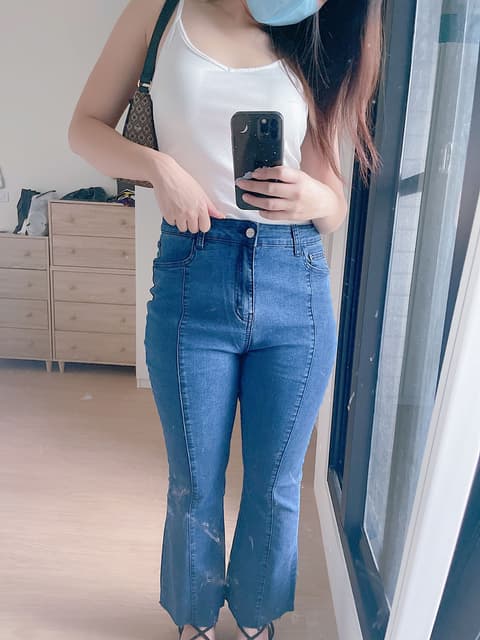 #分享 首爾妹 Seoul Mate 平均 $139 一條的「-5kg牛仔褲」到底好不好穿 - 穿搭板 | Dcard