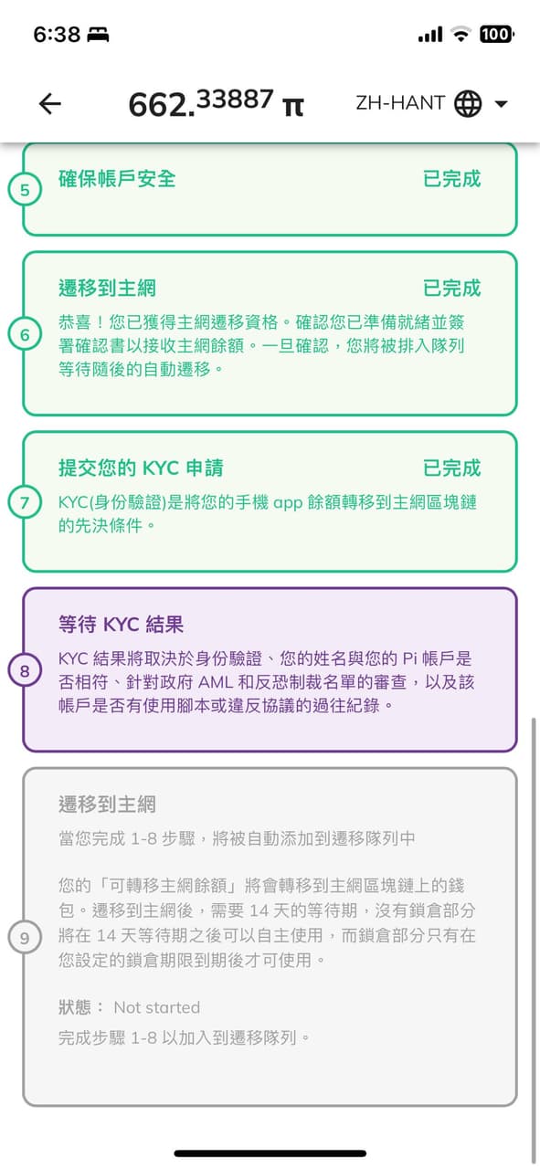 Pi幣Kyc卡在第8項 - 區塊鏈板 | Dcard