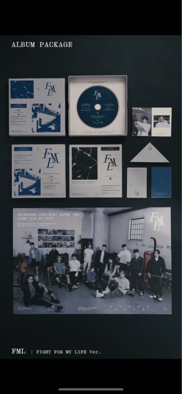 #分享 迷十 '𝑭𝑴𝑳'｜Physical Album Preview - SEVENTEEN板 | Dcard