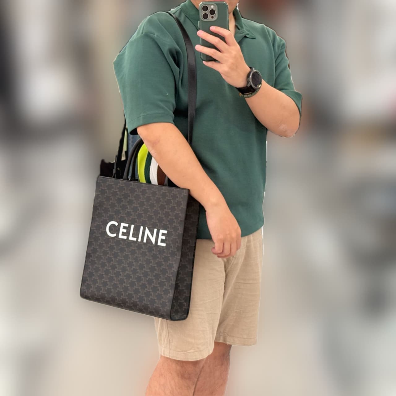 #分享 Celine Cabas Verticle 黑色 - 精品板 | Dcard