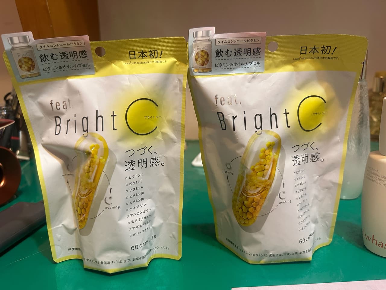 #我要賣 日本帶回 feat.Bright C 維他命C膠囊 60粒 30日份（已售出） - 二手交易板 | Dcard