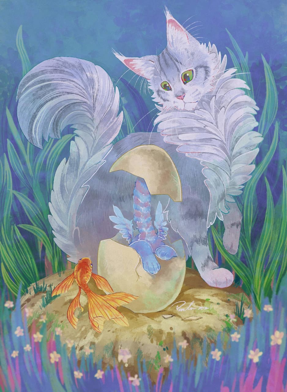 慢魚與貓茶 #20 小故事 - 慢茶占卜 (@man.cha443) | Dcard