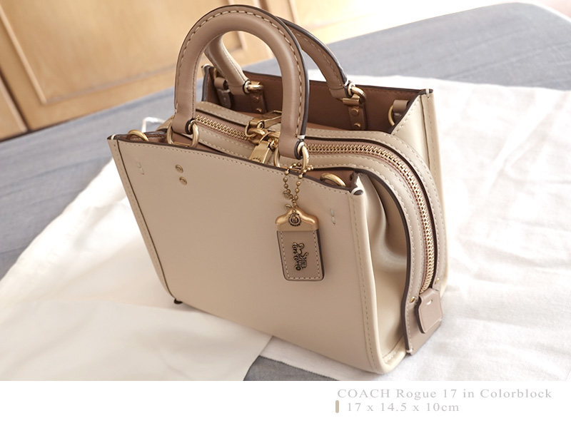 #開箱 Coach Rogue 12 白色茶香玫瑰 - 精品板 | Dcard