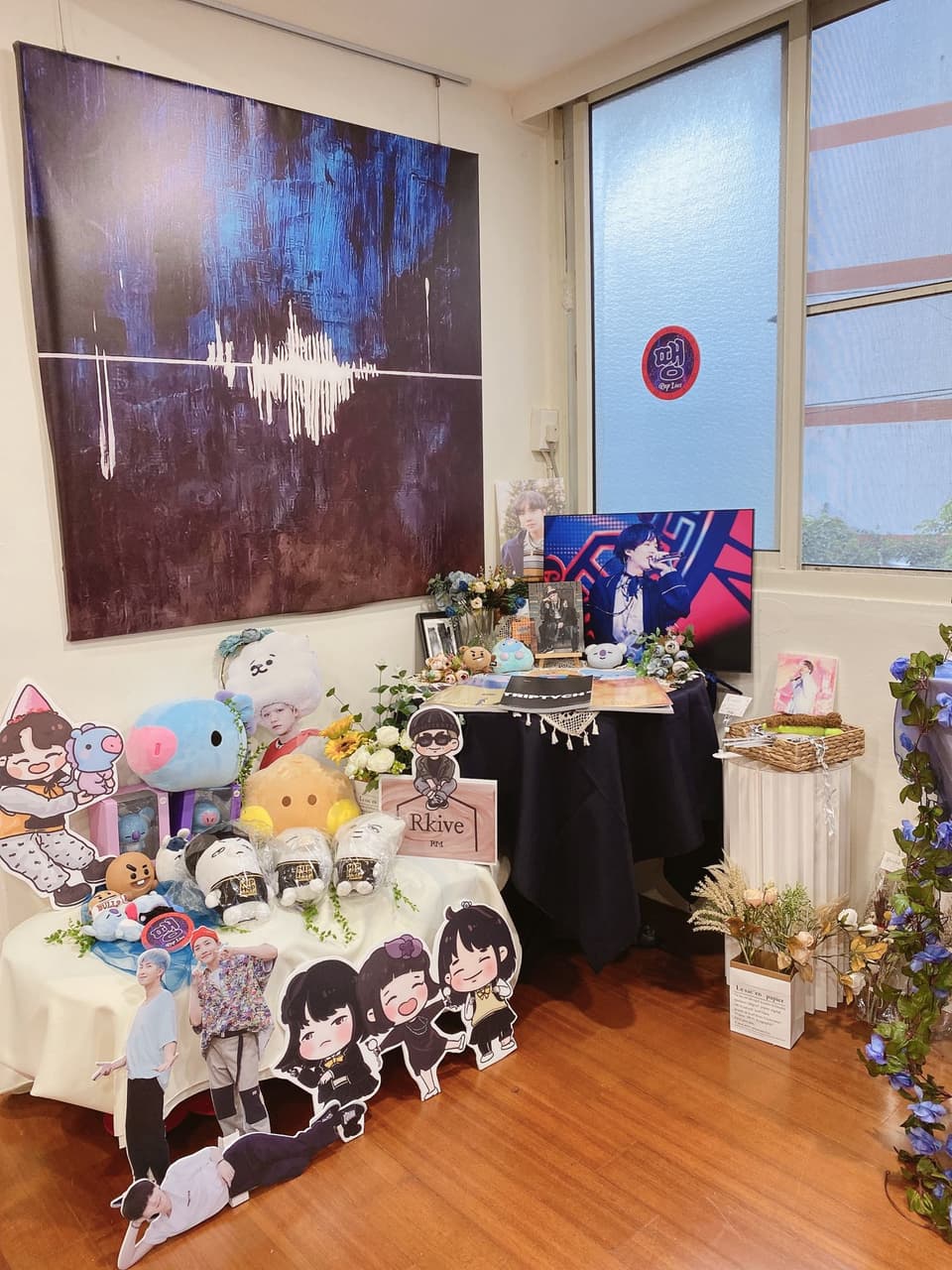 #應援 台中春日RAP LINE展🔥 - BTS板 | Dcard