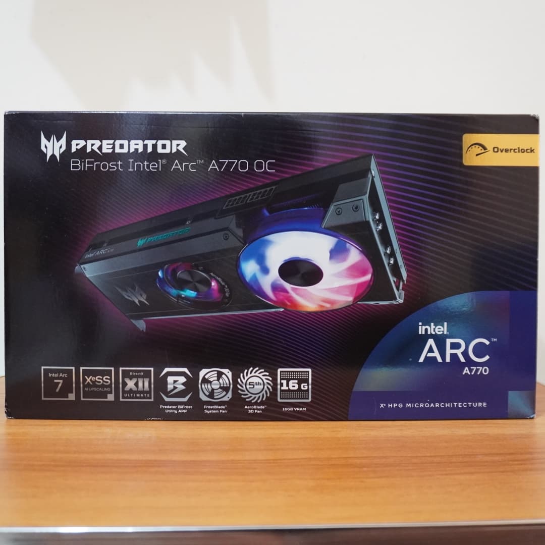 （已售出）二手顯卡出售Acer Arc A770 16G OC - 金門大學板 | Dcard