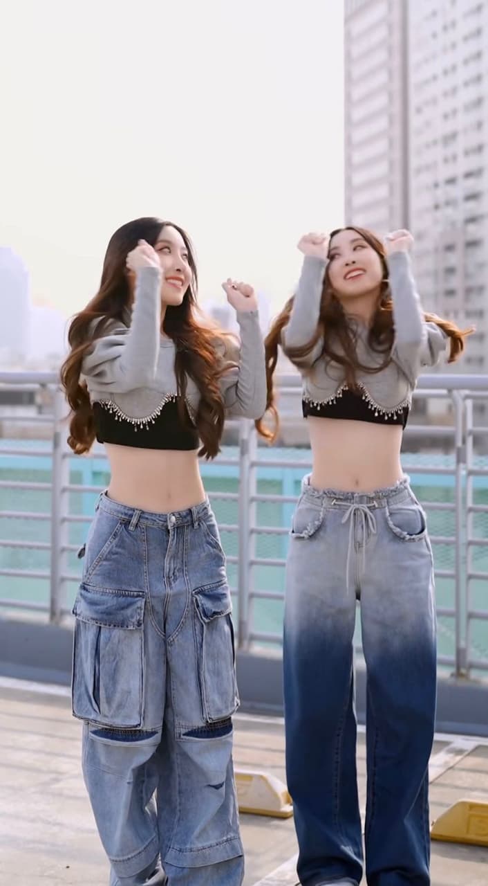 Sandy &Mandy 牛仔褲 - 穿搭板 | Dcard