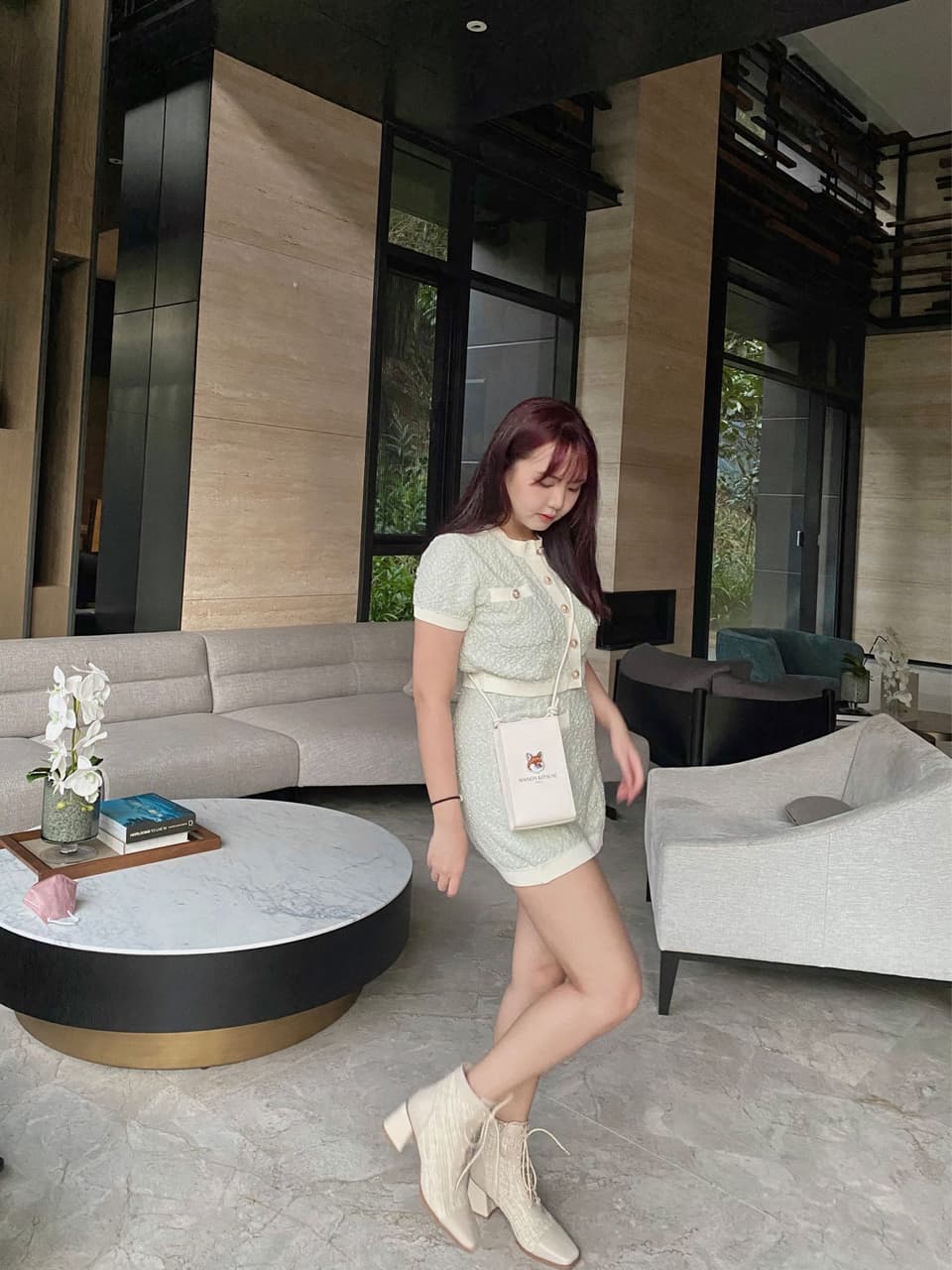 #分享 160cm微肉女孩5套貴氣小香風穿搭🤍🖤𝐩𝐚𝐫𝐭𝟏𝟓 #自我投資 - 穿搭板 | Dcard