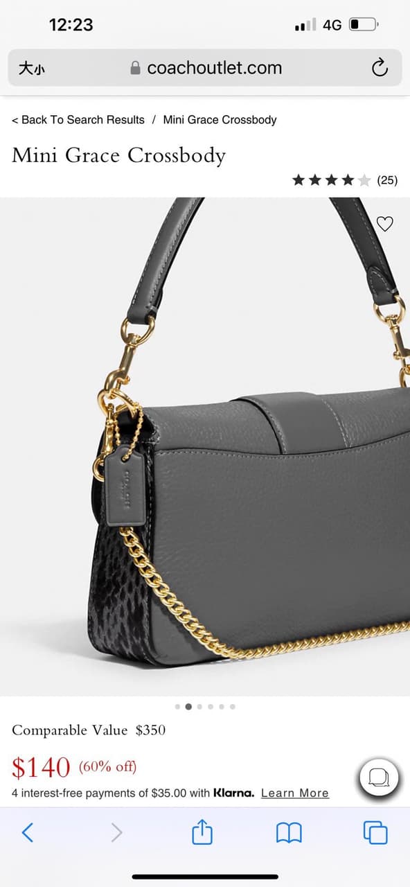 Coach grace 真假 - 女孩板 | Dcard