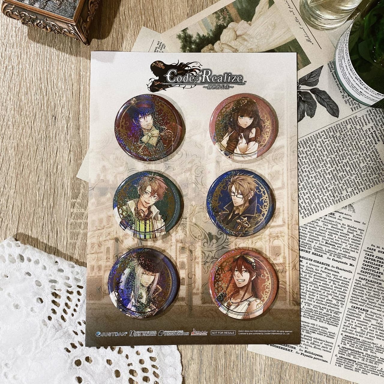 *⚙⚙️開箱⚙️⚙*維多利亞時代的淒美愛情物語《Code︰Realize 〜創世的公主〜》限定版 - 女性向遊戲板 | Dcard