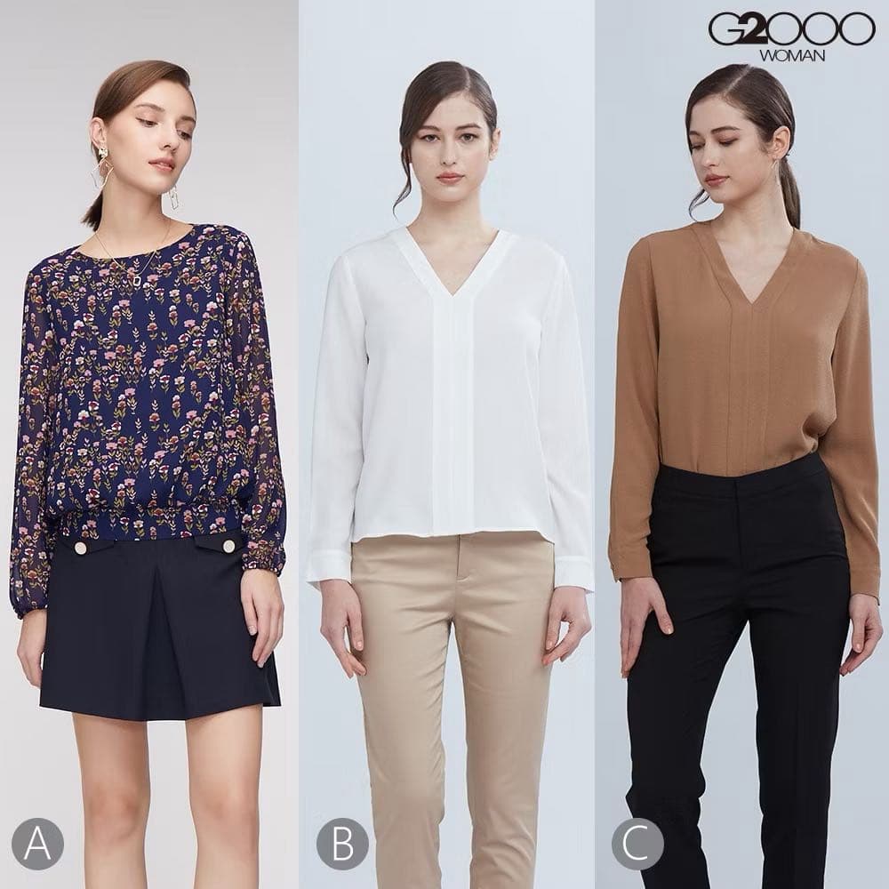 3 款女生襯衫推薦🙌 G2000、面試、抗紫外線、百搭 - 布萊恩 (@kobe08240823) | Dcard