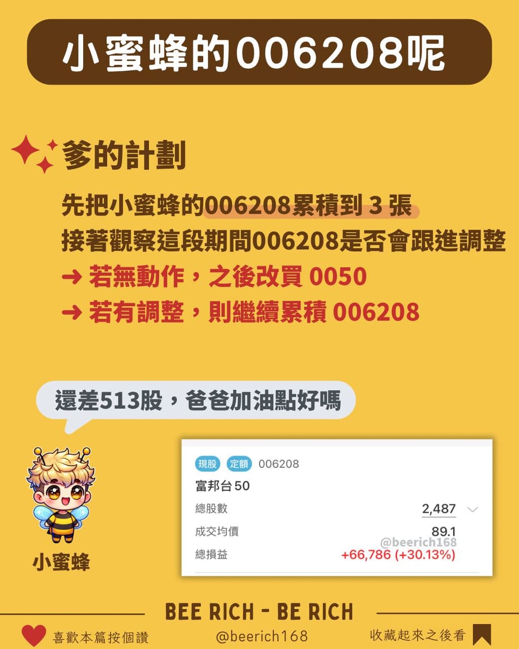 該買0050還是006208？如果已買006208該換0050嗎？ - 理財板 | Dcard