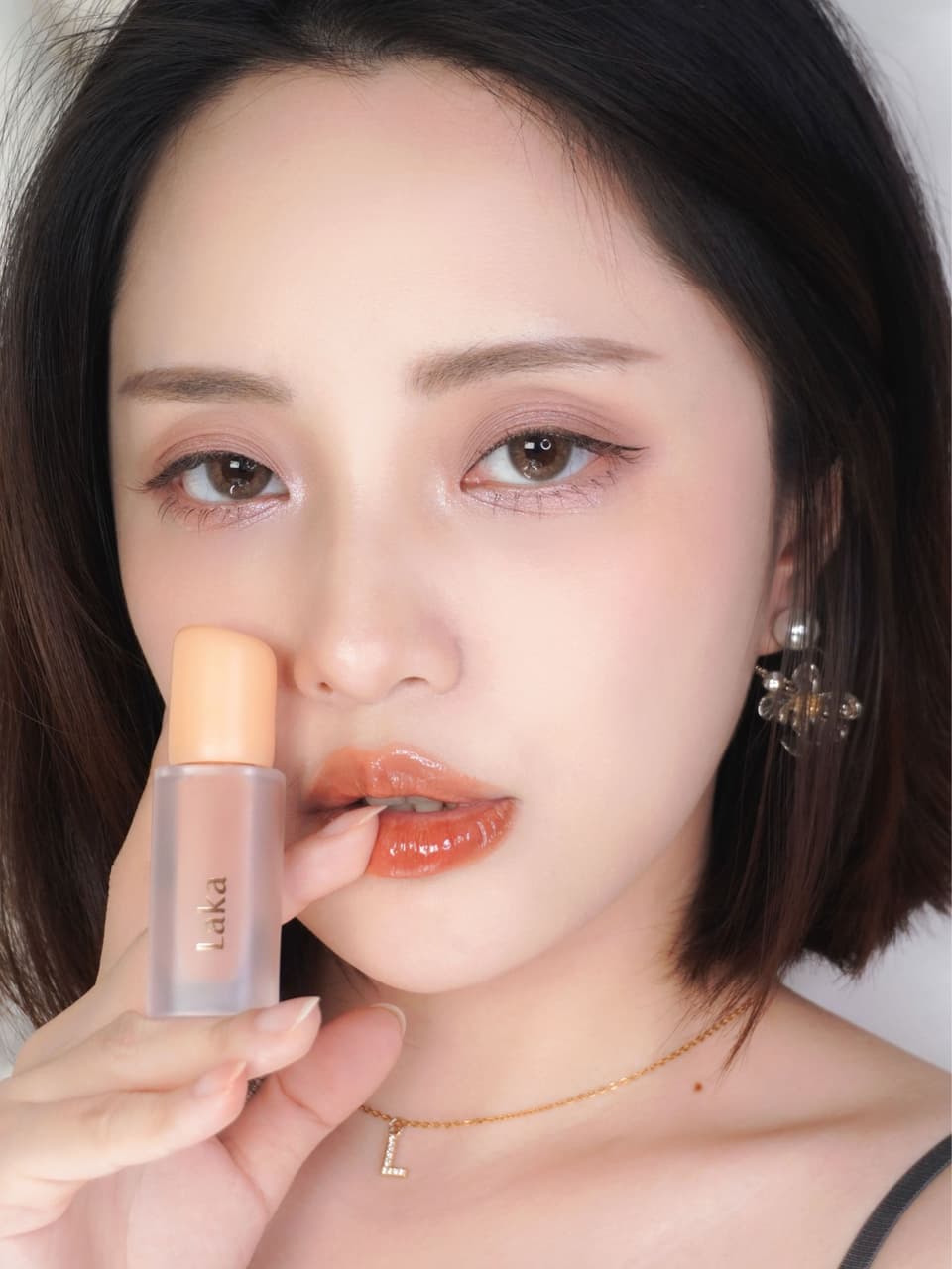 走進松本清得到一個韓系美唇，Laka果然持久水光唇釉107 - 美妝板 | Dcard