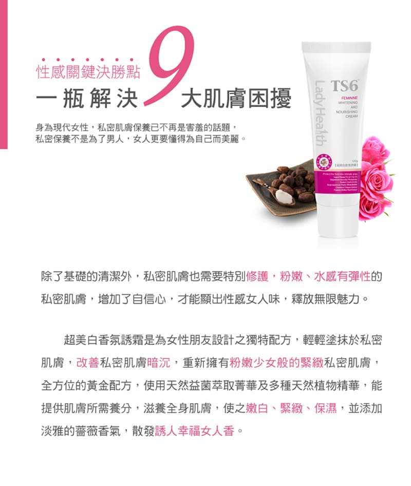Dr.情趣｜TS6護一生｜超美白香氛誘人霜｜女性私密處保養 - 西斯板 | Dcard