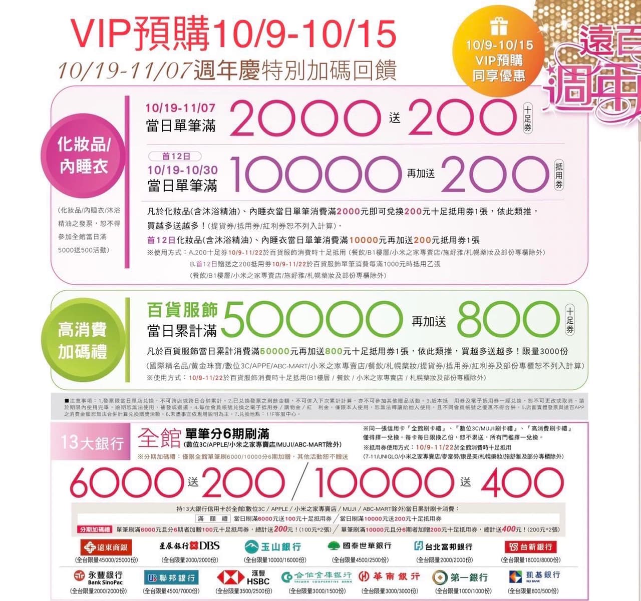 #討論 2023年百貨週年慶DM統整 - B173 留言 | Dcard