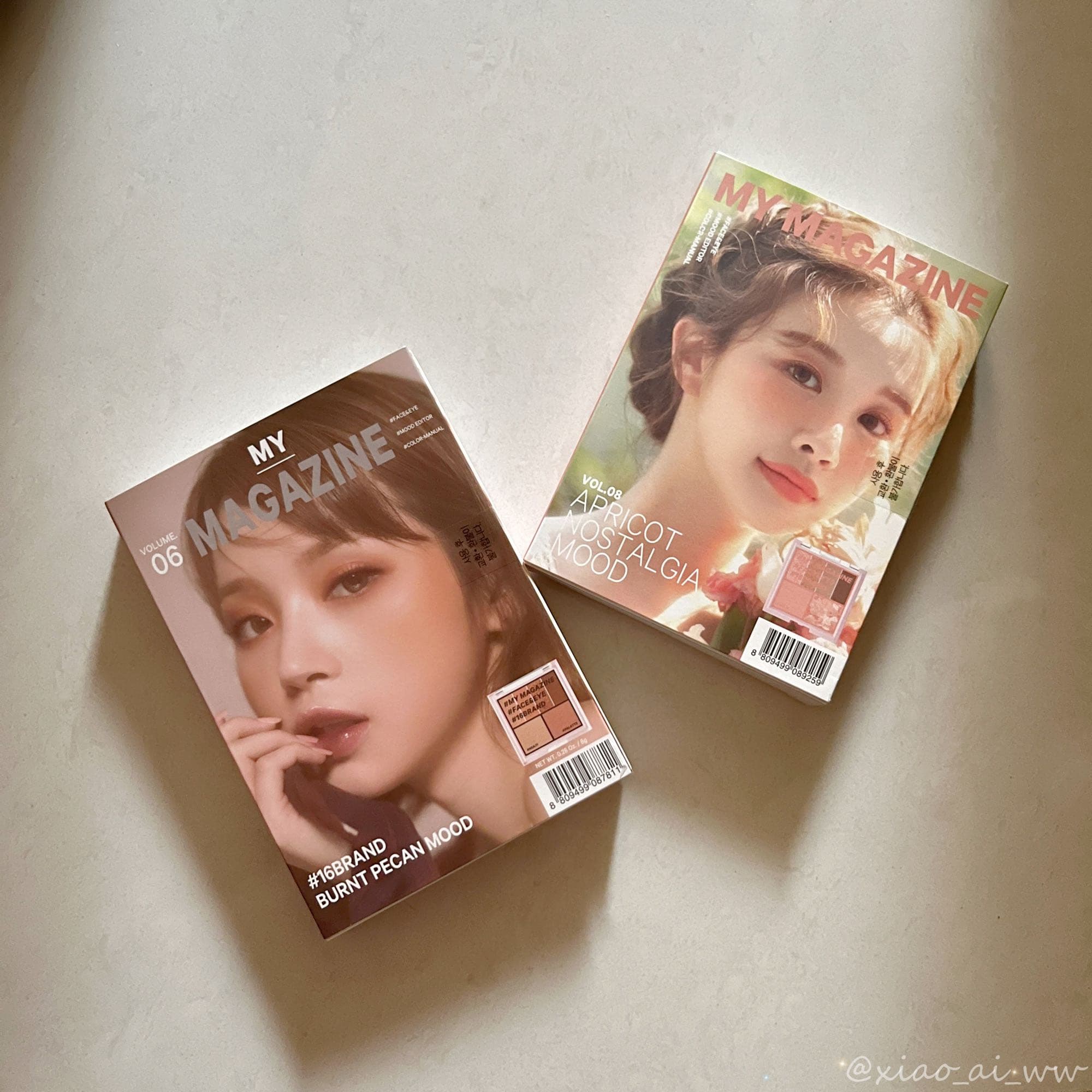 試色 一盤搞定自信妝容😎 16brand 迷你雜誌彩妝盤 美妝板 Dcard