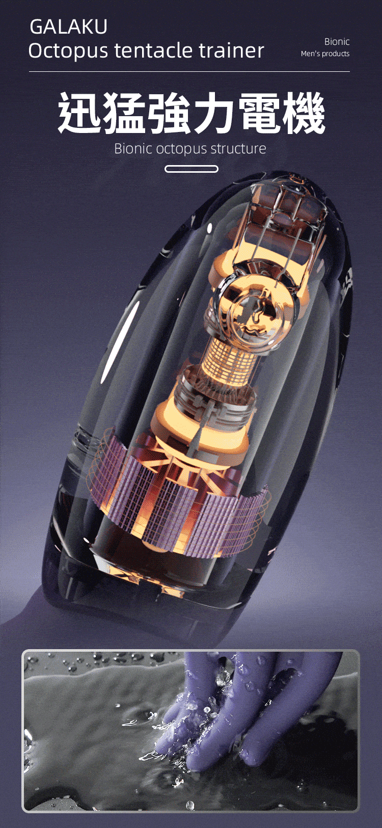 GALAKU｜八爪魚 龜頭陰莖訓練器 - 西斯板 | Dcard