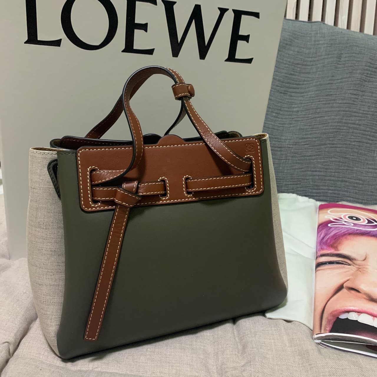 開箱 ️Loewe Lazo mini bag - 精品板 | Dcard