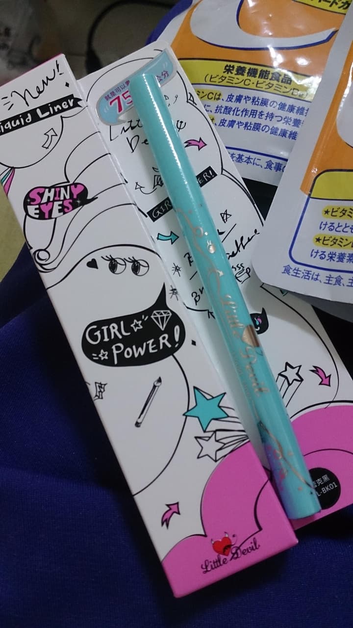 little devil 一眼瞬間極濃眼線液 - 女孩板 | Dcard