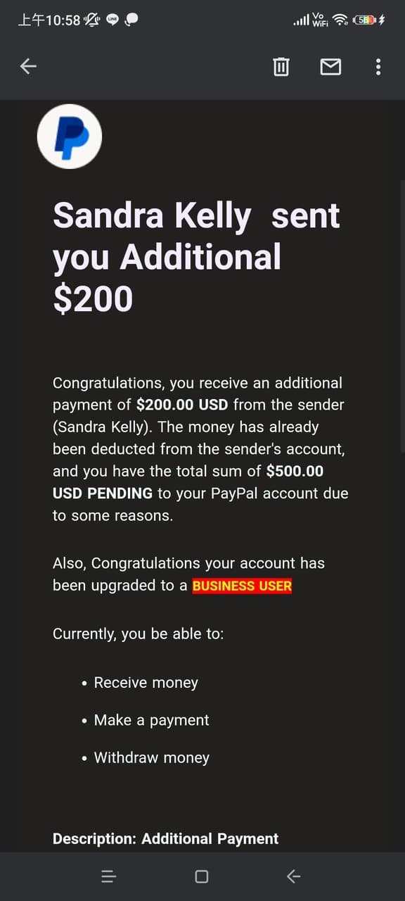 [詐騙]Paypal_refund - 閒聊板 | Dcard
