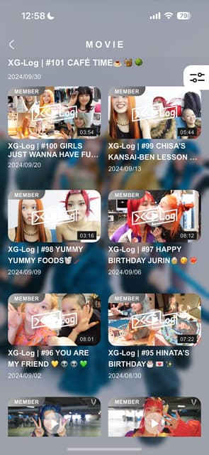 #分享 我家偶像的會員APP超級豐富_XG ⚠️文長注意 - 追星板 | Dcard