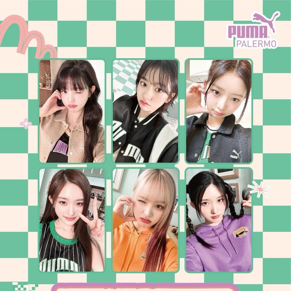 #代言 PUMA x IVE 官方簽名閃卡組 2.0 - IVE板 | Dcard