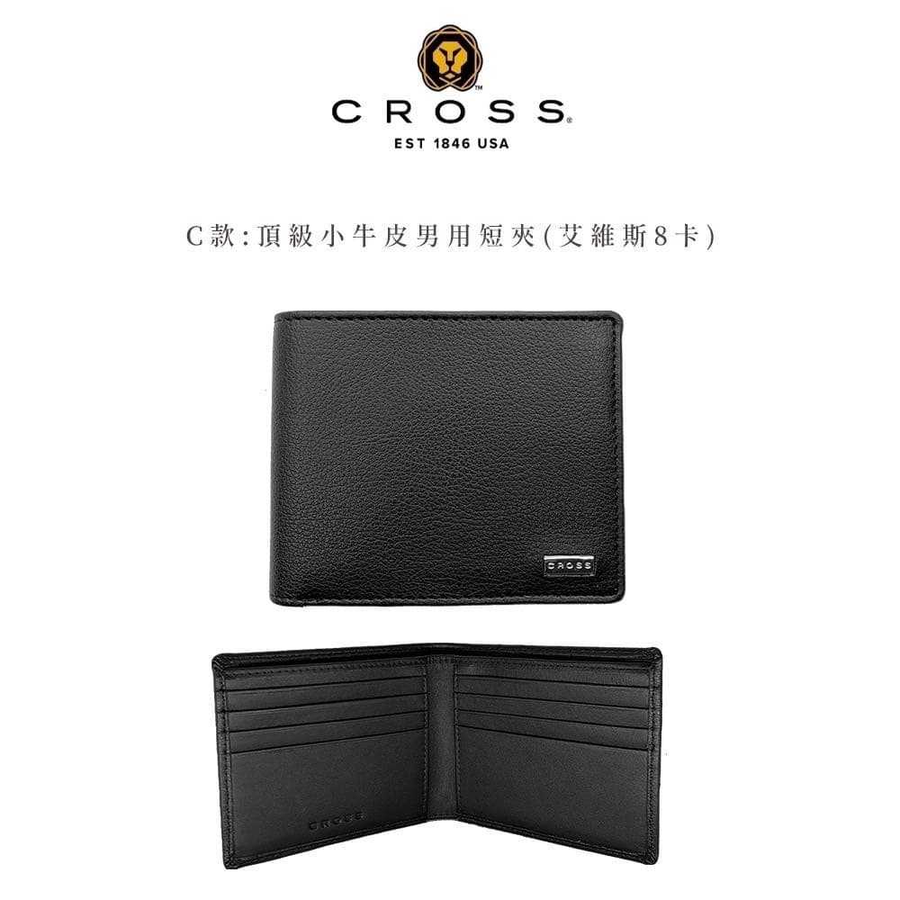 美國歷史品牌CROSS頂級小牛皮短夾推薦 真皮短夾 - 選物小小 (@tchingching) | Dcard