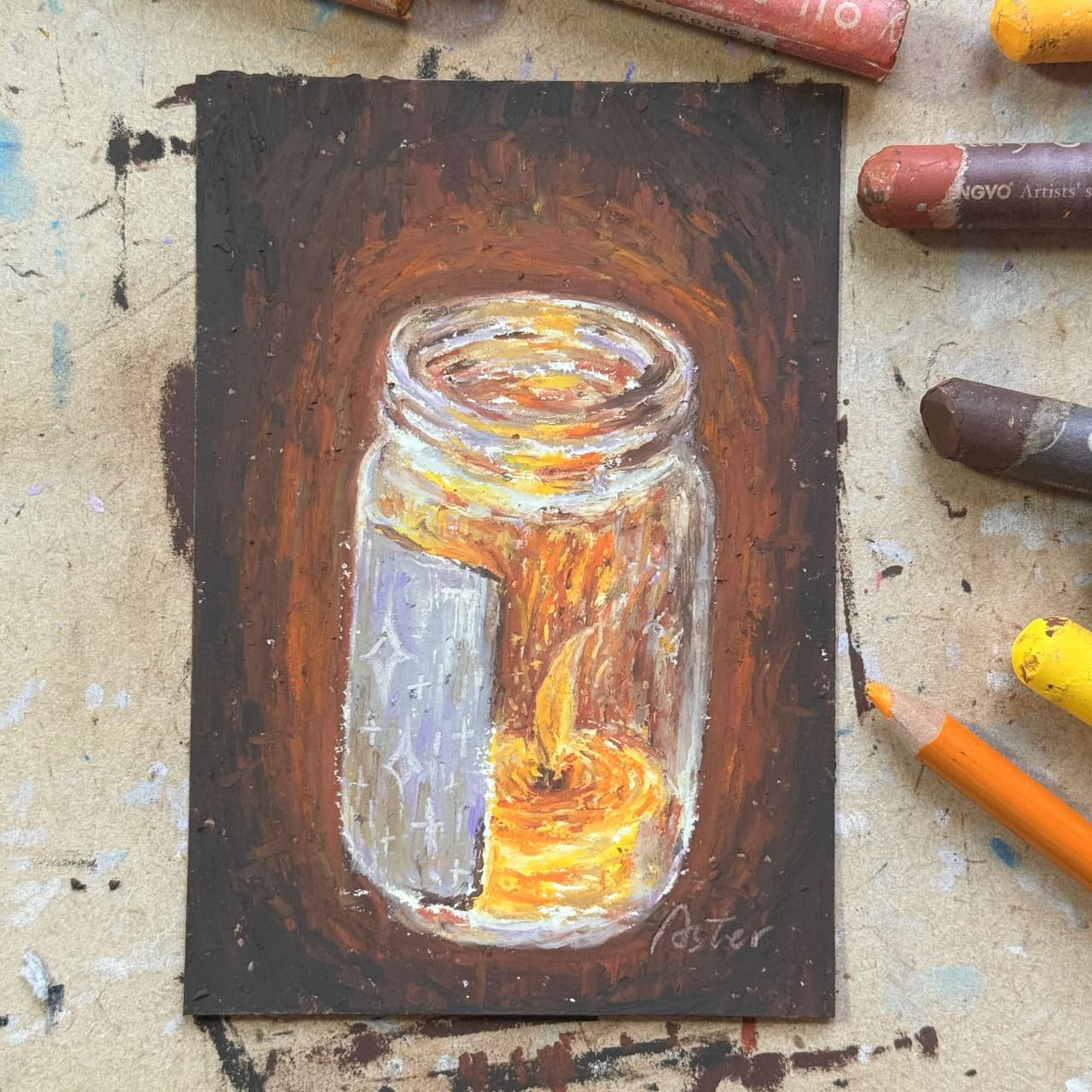 燃燒吧！蠟燭。 - Aster🛸 (@aster_illus) | Dcard