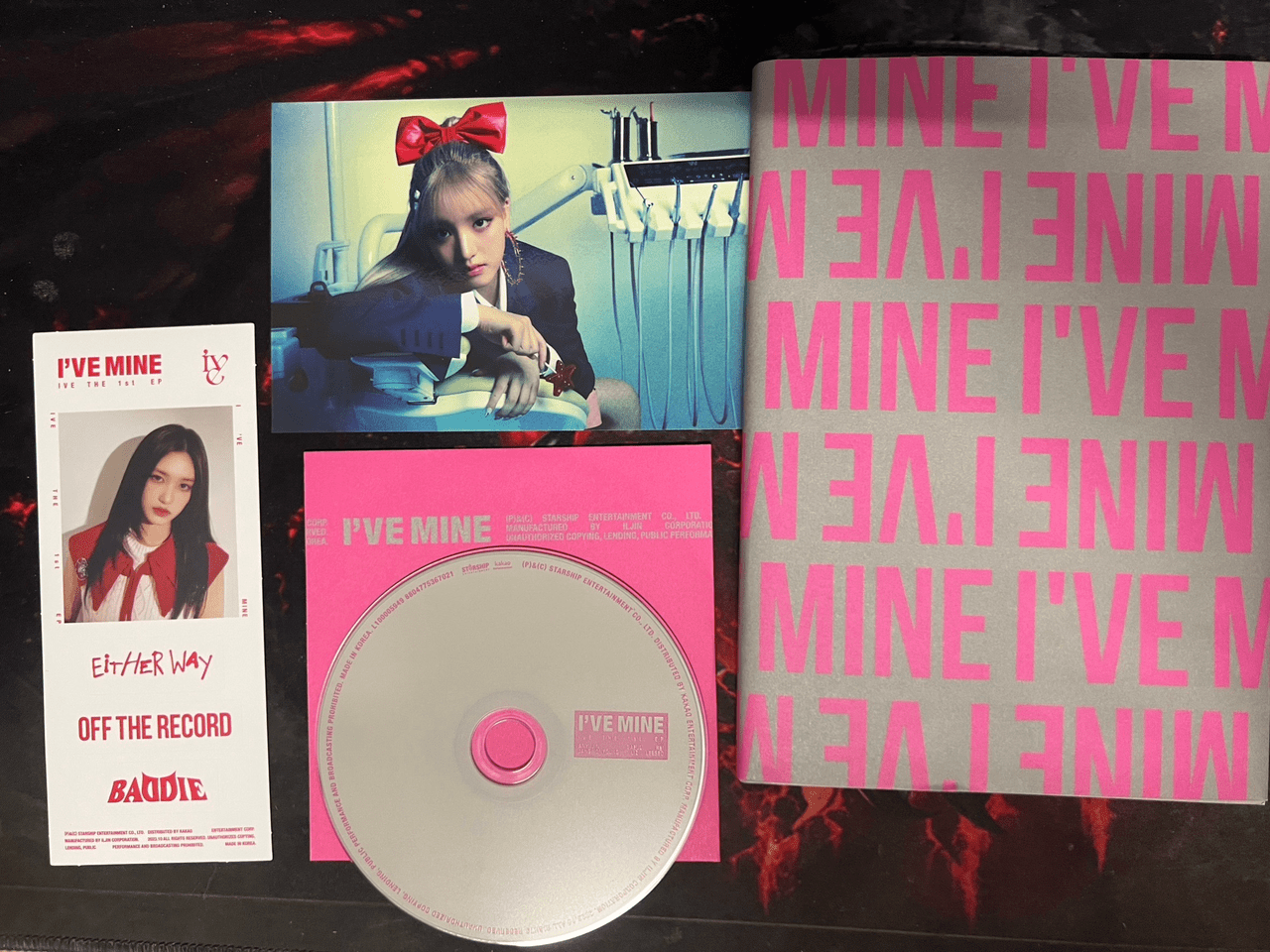 #分享 IVE THE 1st EP 《l’VE MINE》、正一黑膠開箱 - IVE板 | Dcard