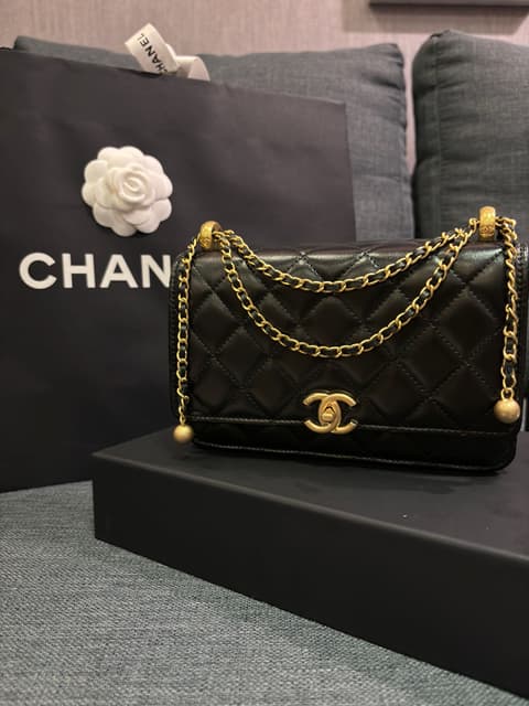 #開箱 台灣Chanel24C雙金球WOC - 精品板 | Dcard