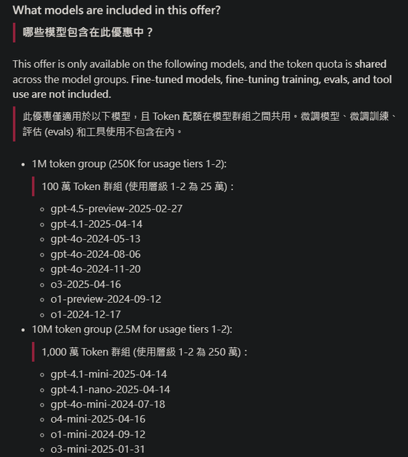 #新訊 OpenAI確定延長免費的每日API額度 - ChatGPT板 | Dcard