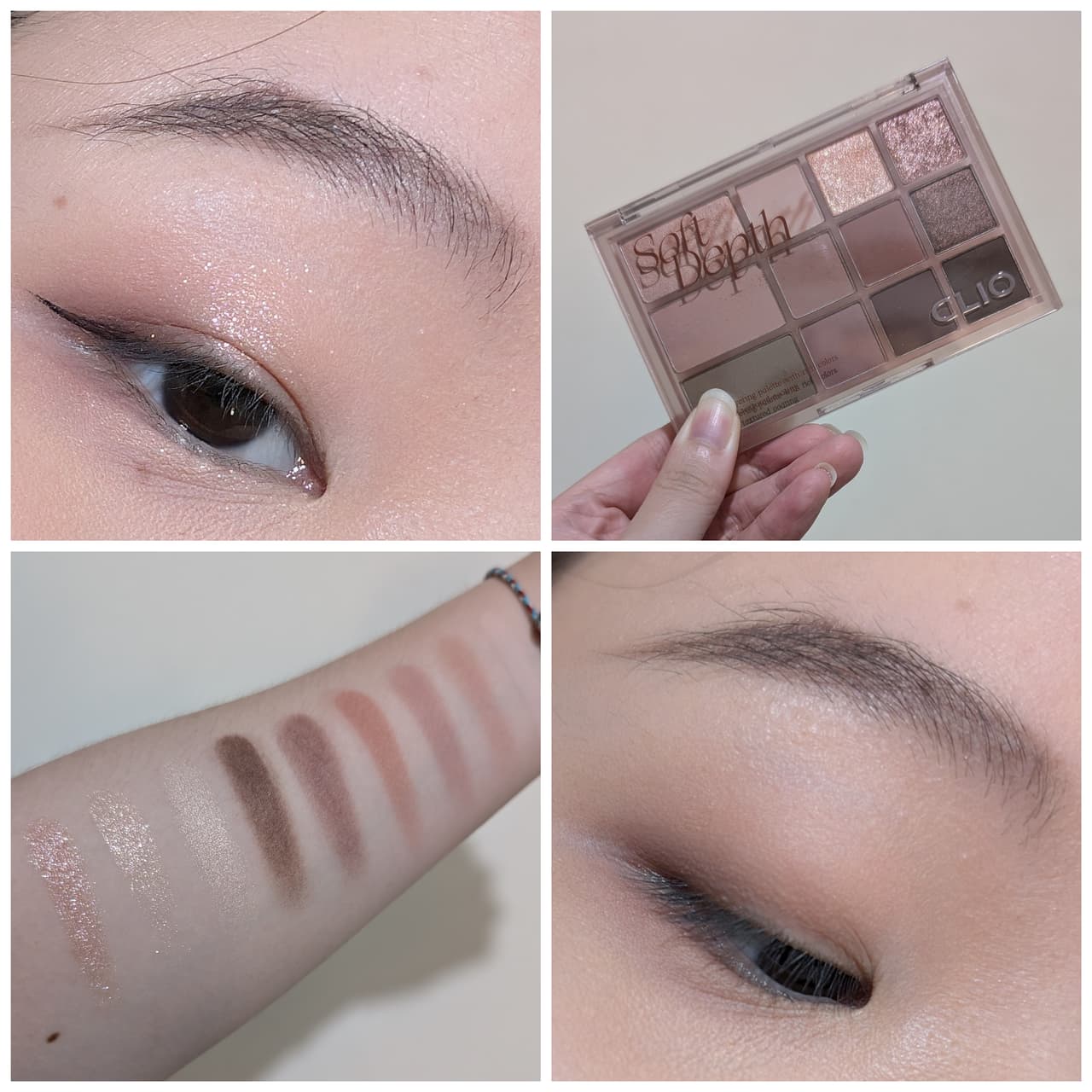 眼影盤點：CLIO 12色眼頰盤 02 Soft Deapth #冷調粉紫 #疏冷感 - 文青鳥 (@ysh_) | Dcard