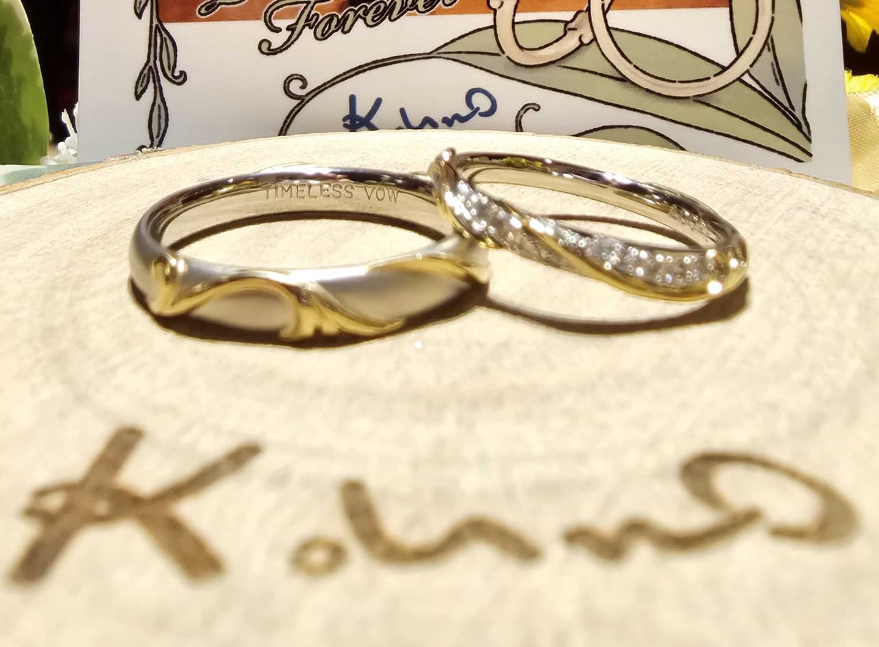 #婚戒 客製化對戒分享K.uno - 結婚板 | Dcard