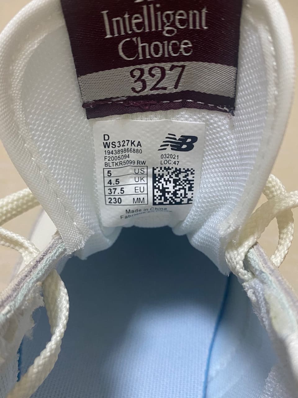 #發問 new balance 鞋的QR code - B207 留言 | Dcard