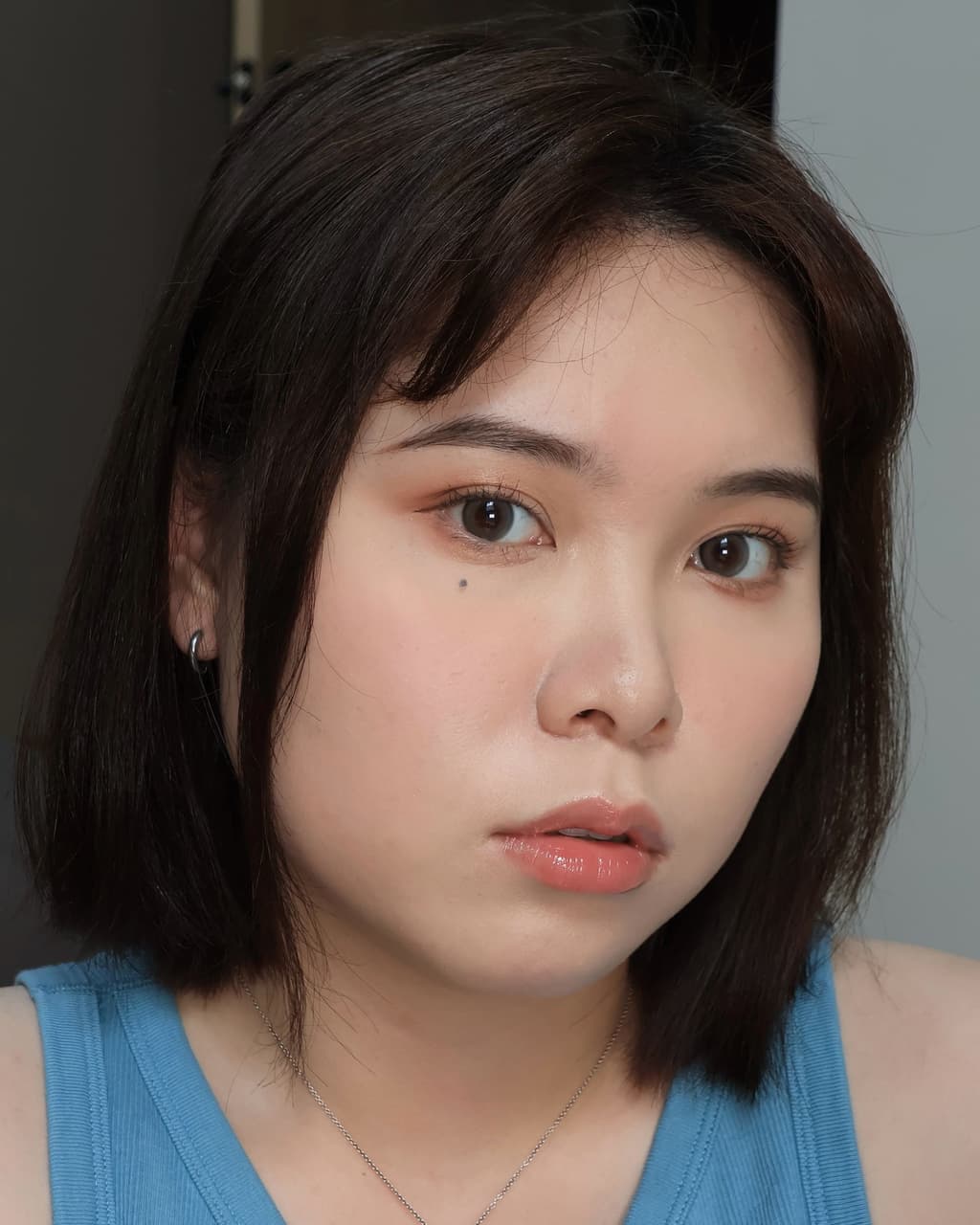 #試色 素顏友善肉粉色🎀｜romand天使光糖漿唇蜜 #我來開箱 - 美妝板 | Dcard