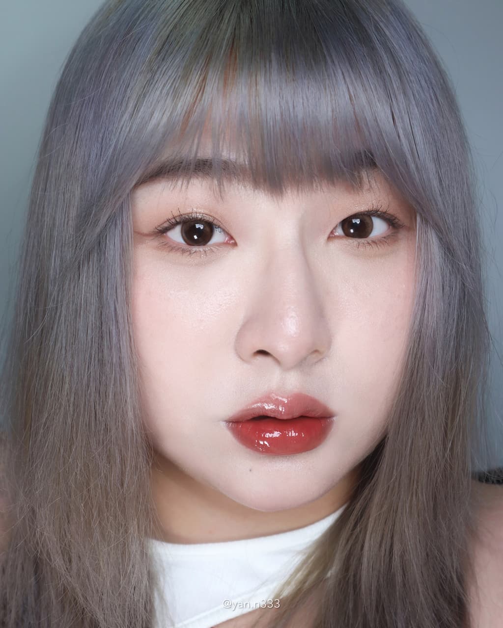 #試色 韓系必買!!高級透徹感的LAKA果然持久水光唇釉 - 美妝板 | Dcard