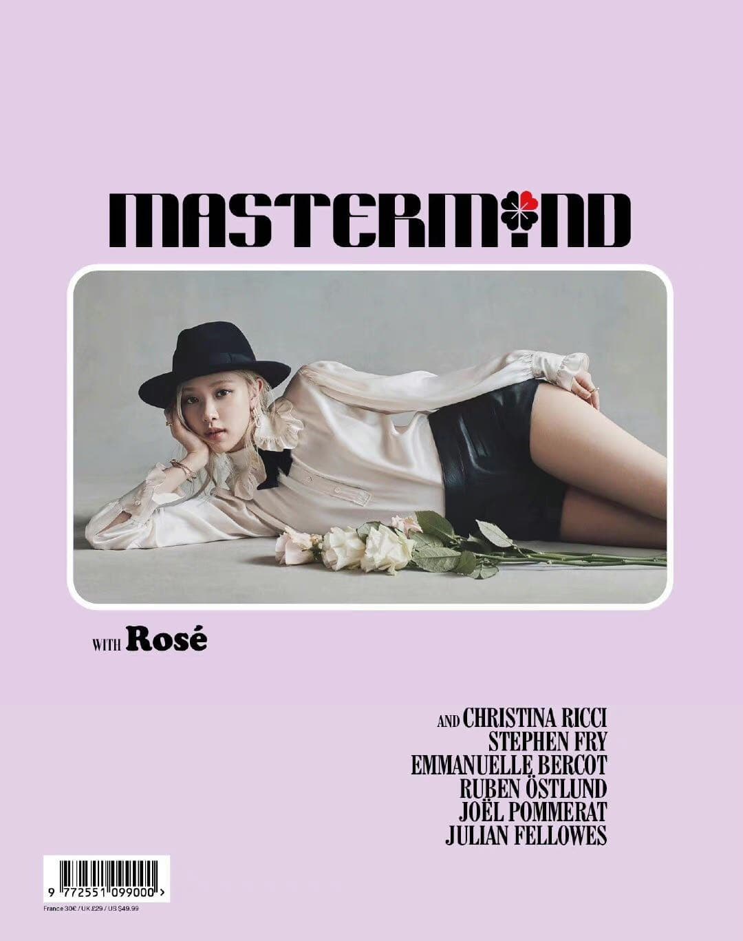 #時尚 ROSÉ登上法國雜誌《Mastermind》12月刊封面 - BLACKPINK板 | Dcard