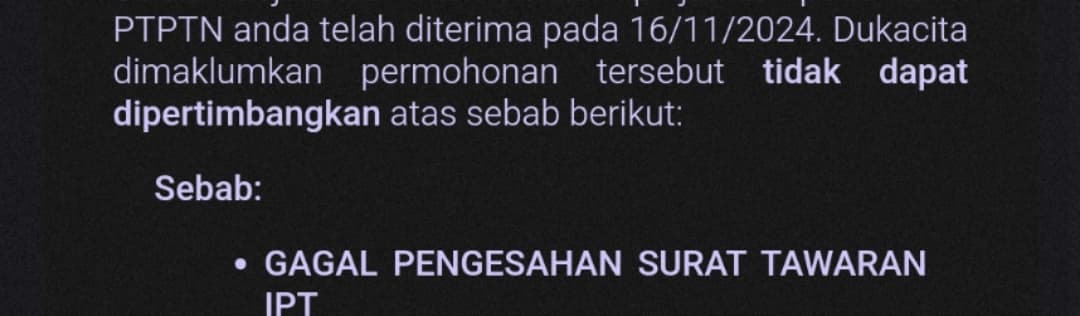 PTPTN GAGAL - MMU板 | Dcard