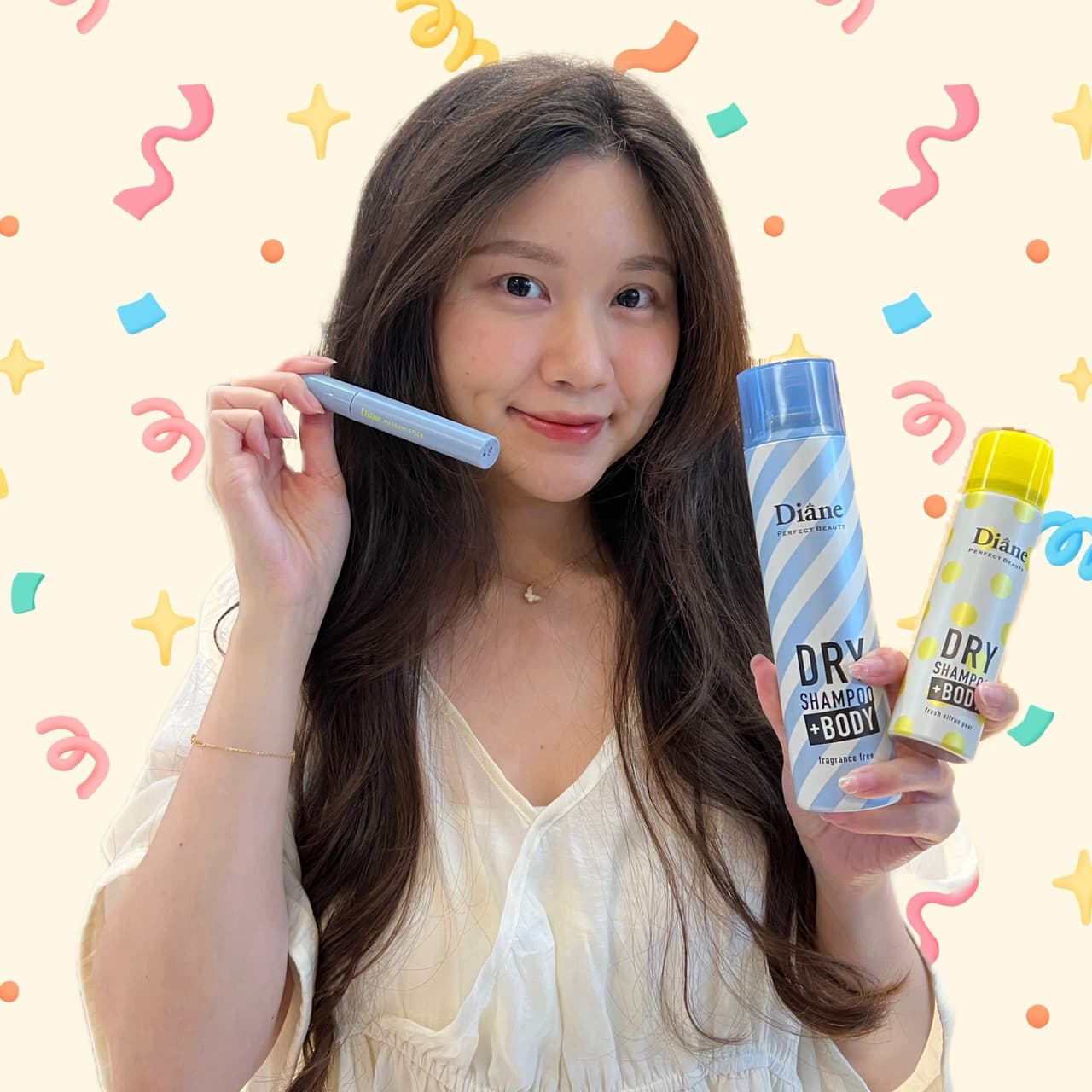 管他是濕髮造型還是乾髮造型，通通交給黛絲恩Diane的乾洗髮及瀏海棒吧😝 - 饅頭公主💕 (@ladydondon_) | Dcard