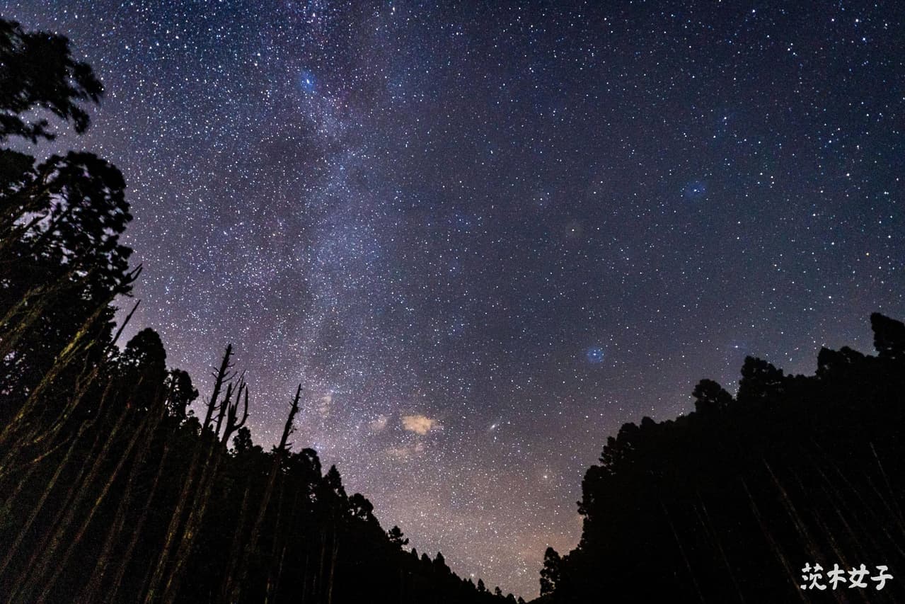 水漾森林 來回22KM 銀河照分享 - 攝影板 | Dcard
