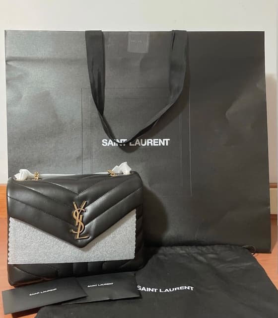 #開箱 YSL ♡ SAINT LAURENT Small Lou Lou Bag - 精品板 | Dcard