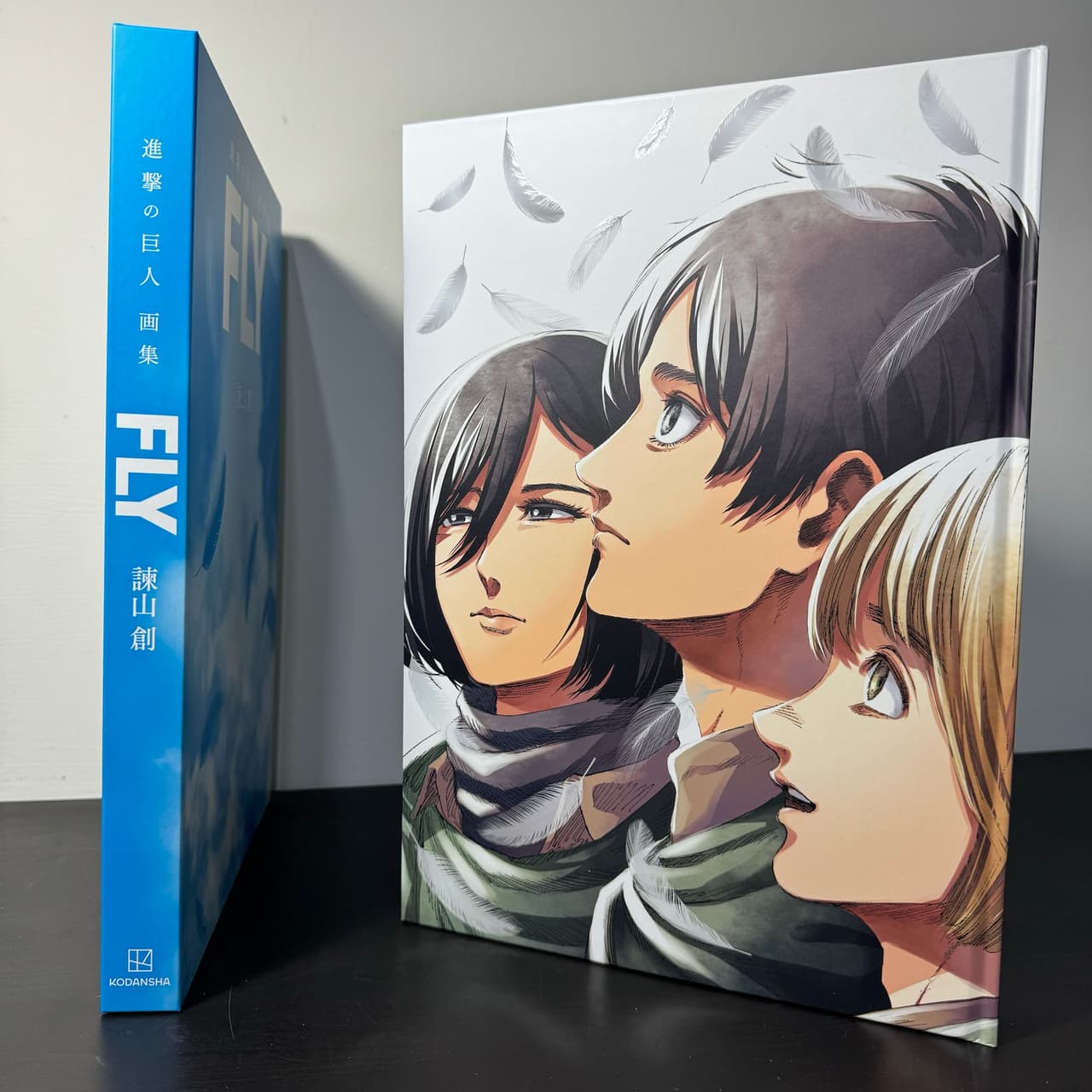 #分享📚進擊的巨人 畫集FLY 開箱 - 進擊的巨人板 | Dcard