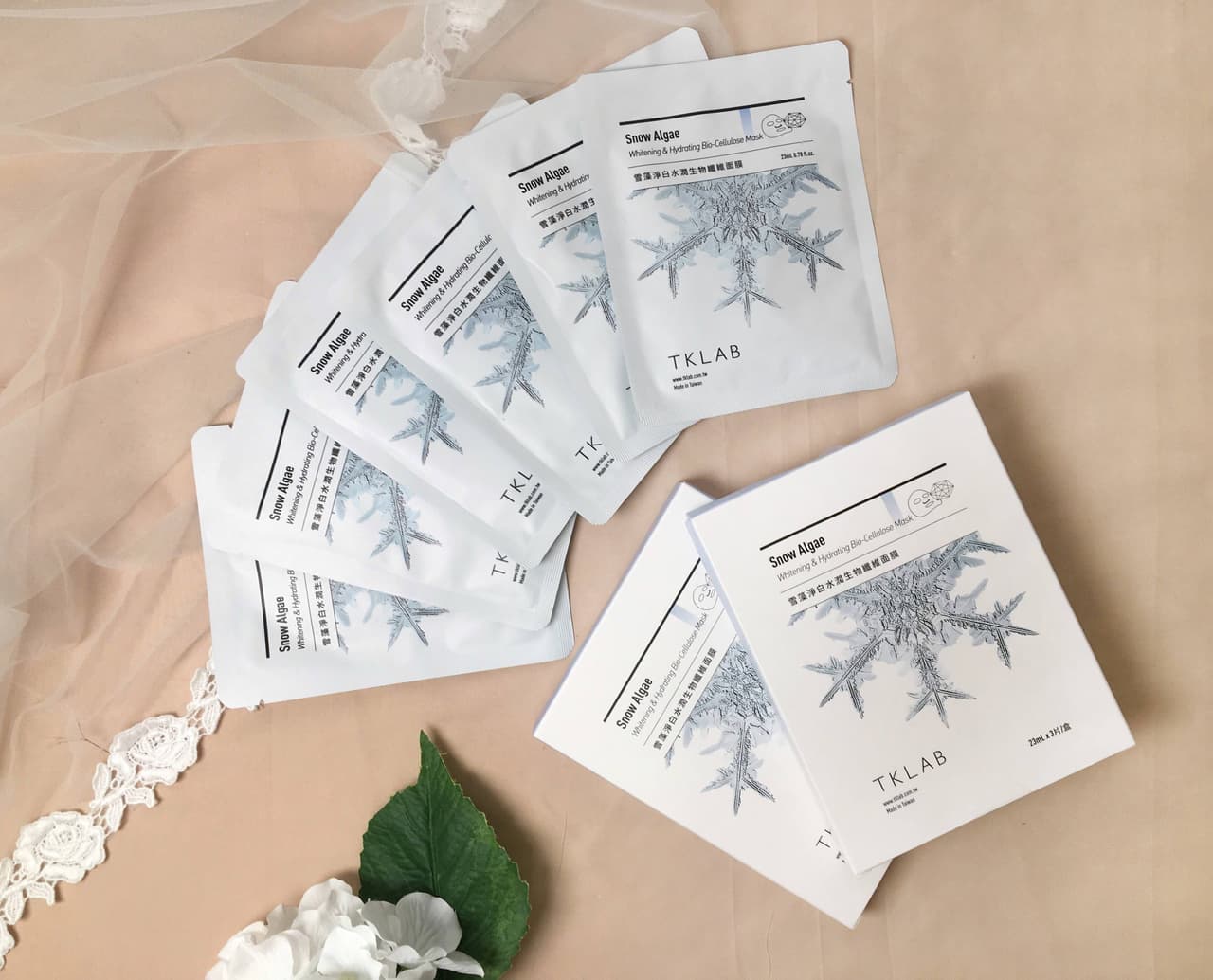 CP值爆表💥以一擋百的TKLAB雪藻淨白水潤生物纖維面膜💖用過後就回不去了！ - 美妝板 | Dcard