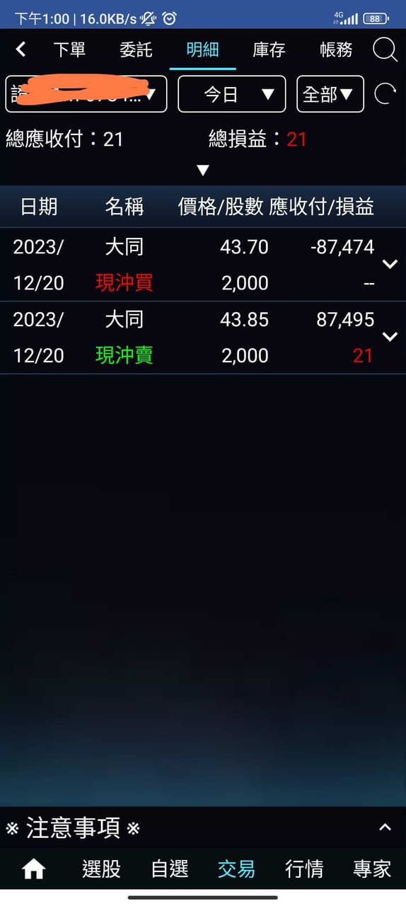 #分享 當沖紀錄 day3 - 股票板 | Dcard