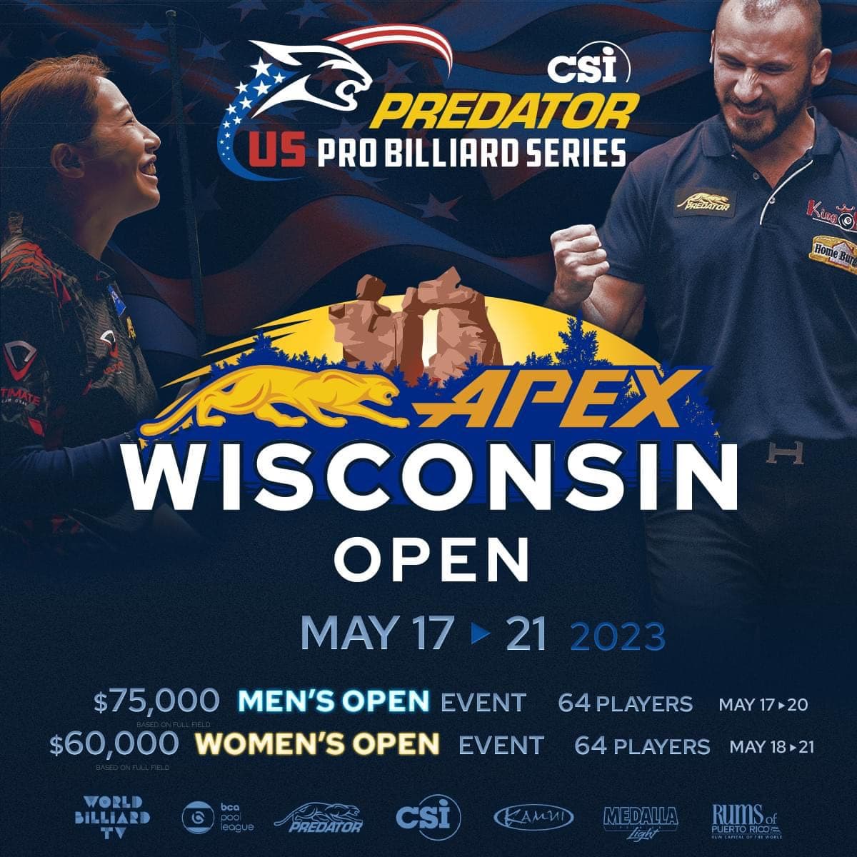 2023 Wisconsin Women’s Open 5/18-5/21 🇹🇼6人參賽！ (含賽程) - 撞球板 | Dcard