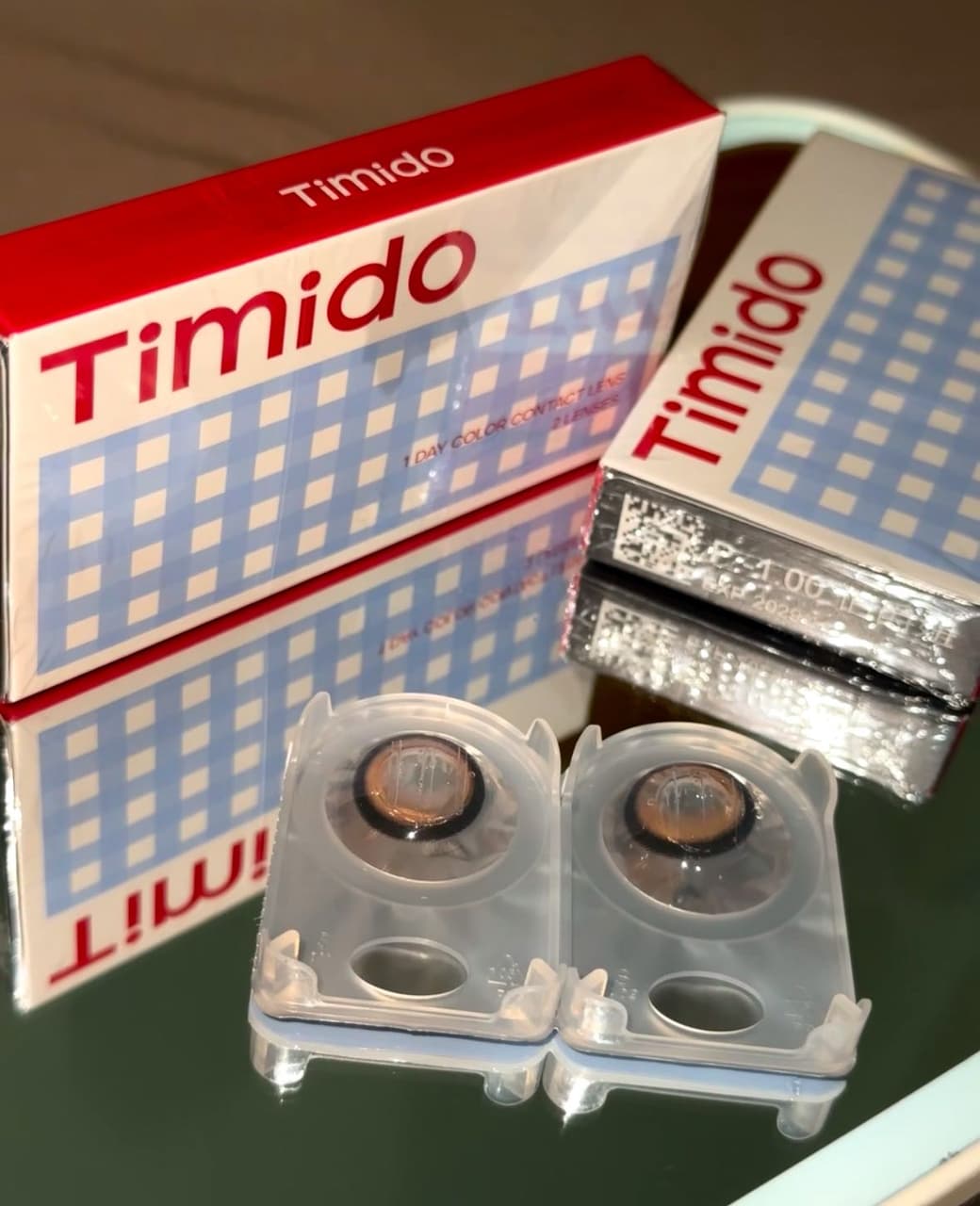#實戴 Timido媞蜜多日拋 伯爵妞🫖 - 隱形眼鏡板 | Dcard