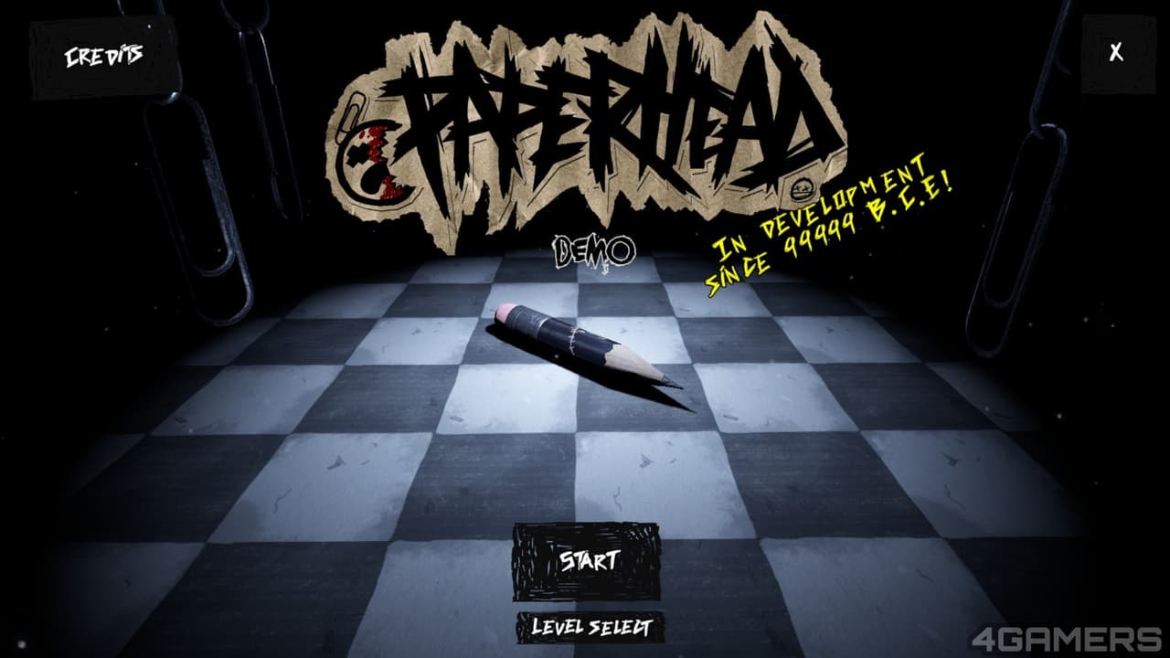 鉛筆殺手踢爆紙板殭屍，快感恐怖FPS《PAPERHEAD》登Steam - 獨立遊戲板 | Dcard