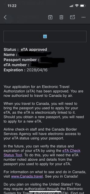 #請益 加拿大eTA簽證詐騙郵件？ - 旅遊板 | Dcard