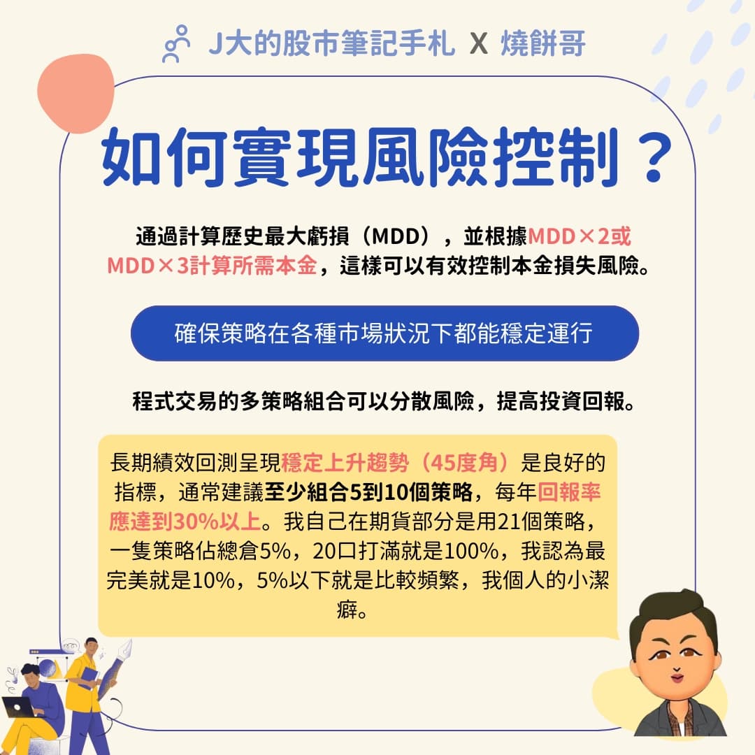 每次交易都好像只是憑感覺，一起來認識程式交易 - J大的股市筆記手札 (@space_crypto) | Dcard